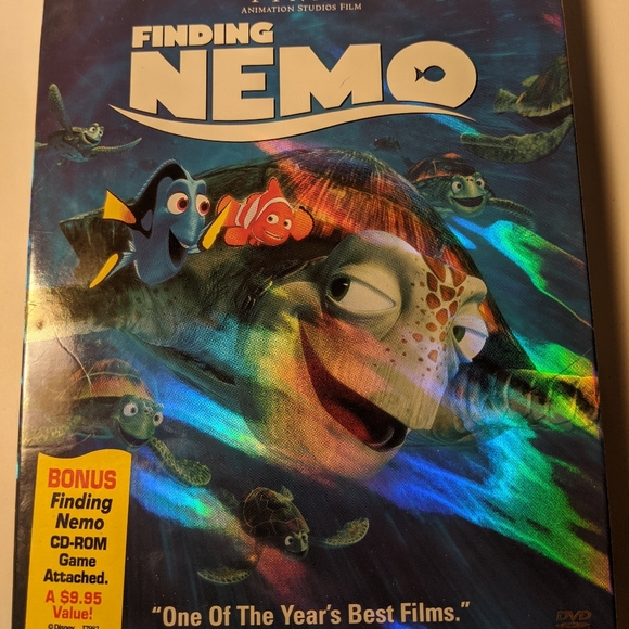 Finding Nemo Dvd Cover Art